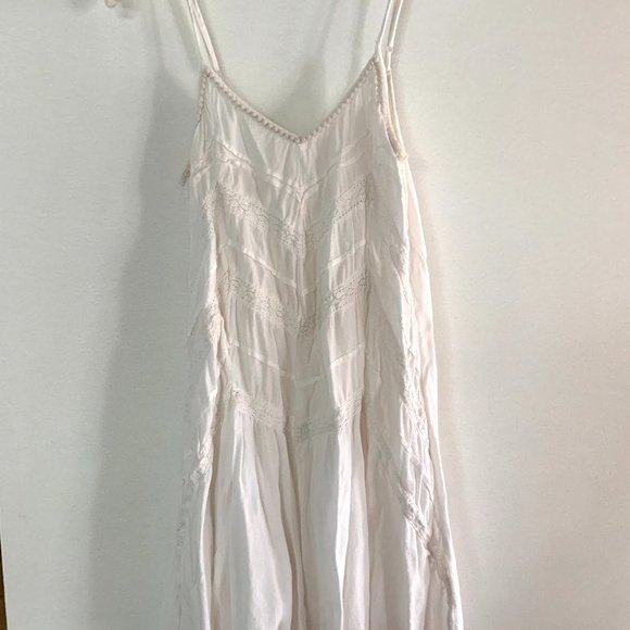 Volcom | Dresses | Volcom Sm White Strapped Mini Dress | Poshmark